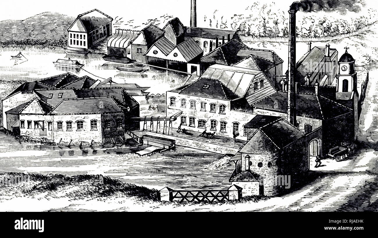 19th century mills england hi-res stock photography and images - Alamy
