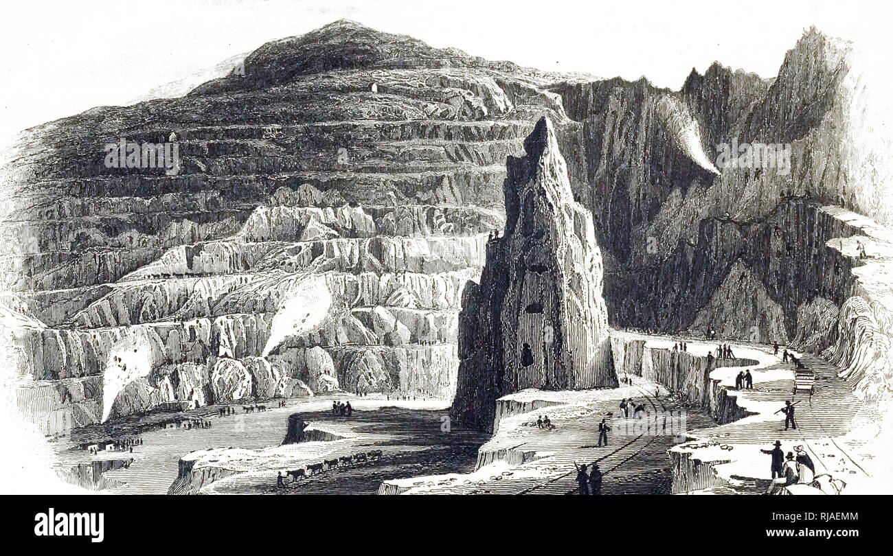 Slate quarry hi-res stock photography and images - Alamy