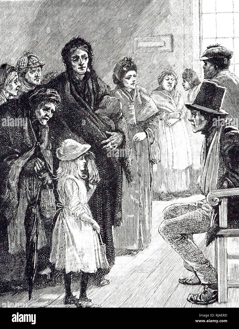 London children poor 19th century hi-res stock photography and images ...