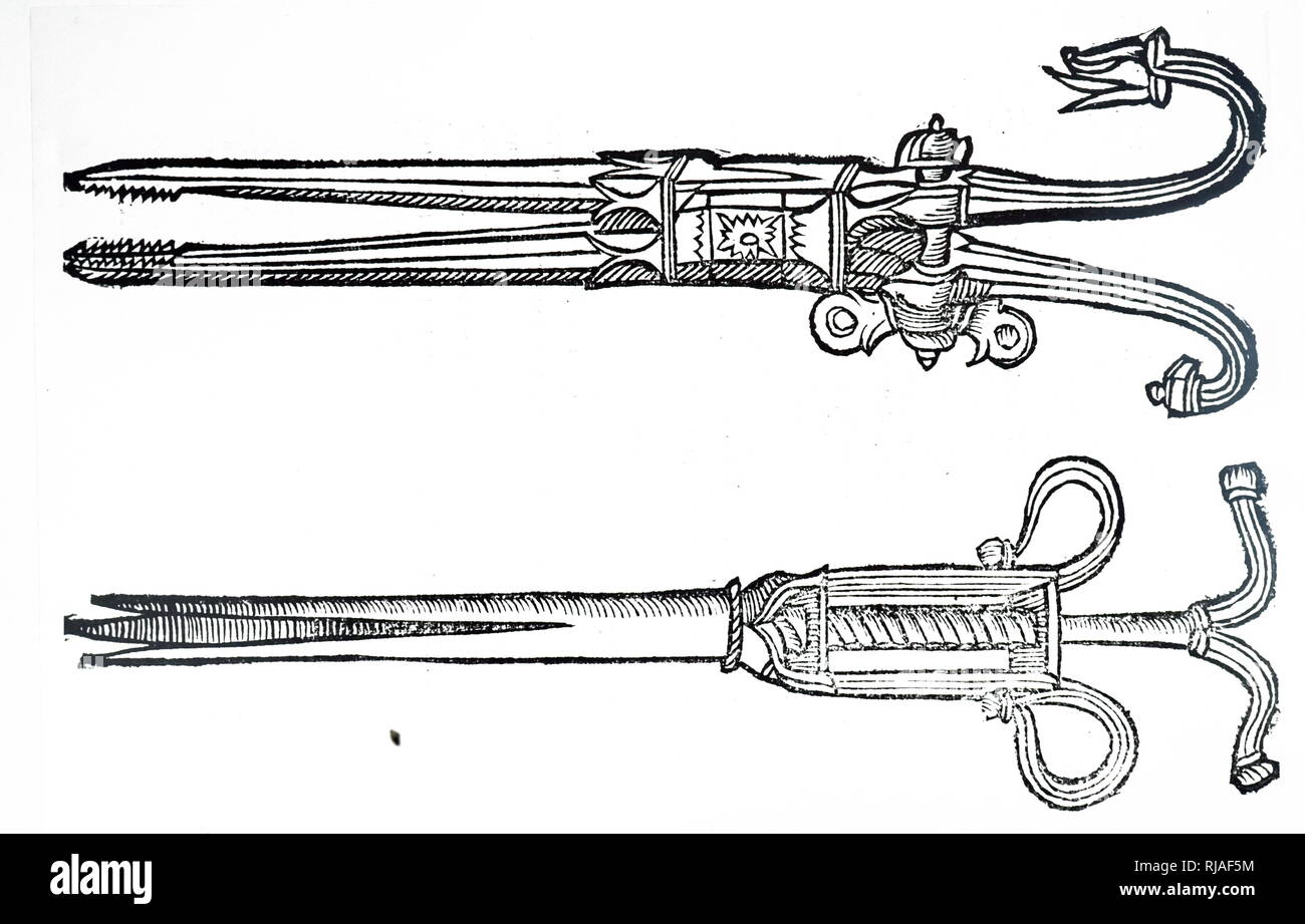 16th century medical instruments hi-res stock photography and images ...