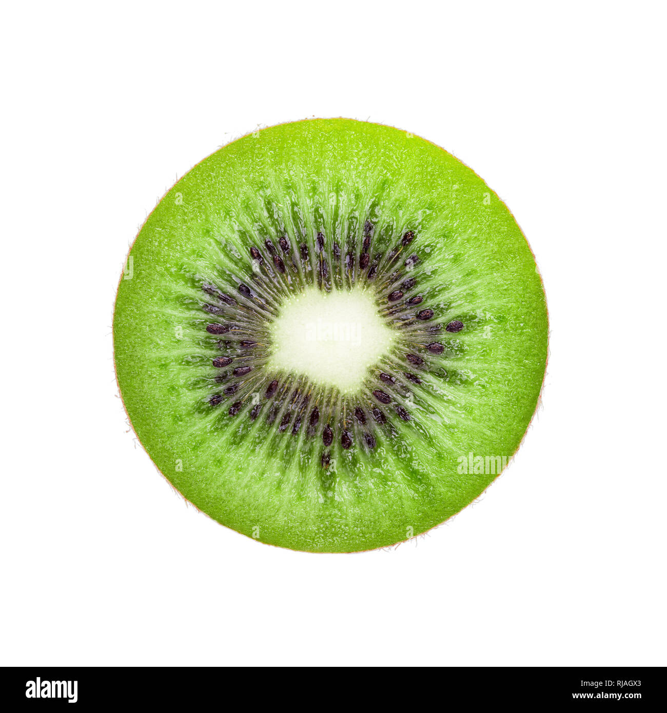 Kiwi slice fruit Stock Photo - Alamy