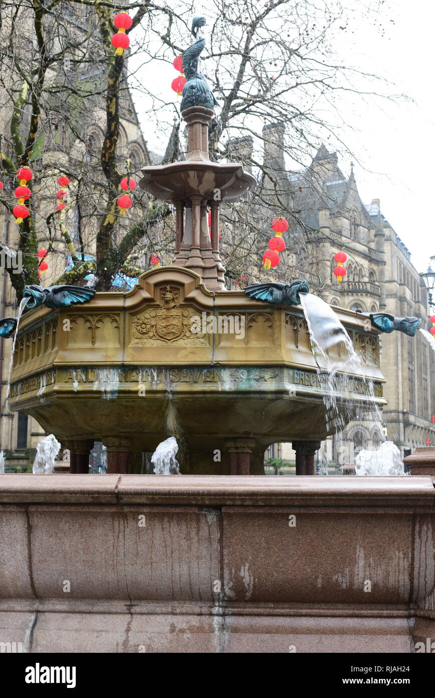 Queen Victoria fountain Stock Photo - Alamy