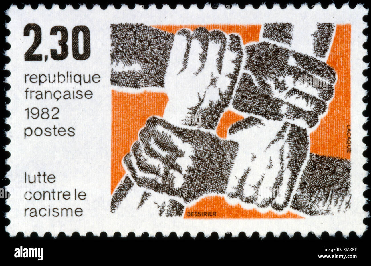 Postage stamp france hi-res stock photography and images - Alamy