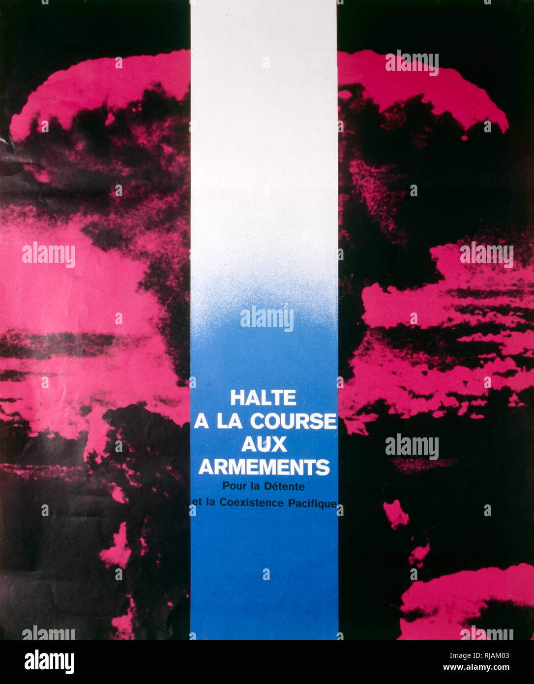 1980 french anti nuclear war poster hi-res stock photography and images ...