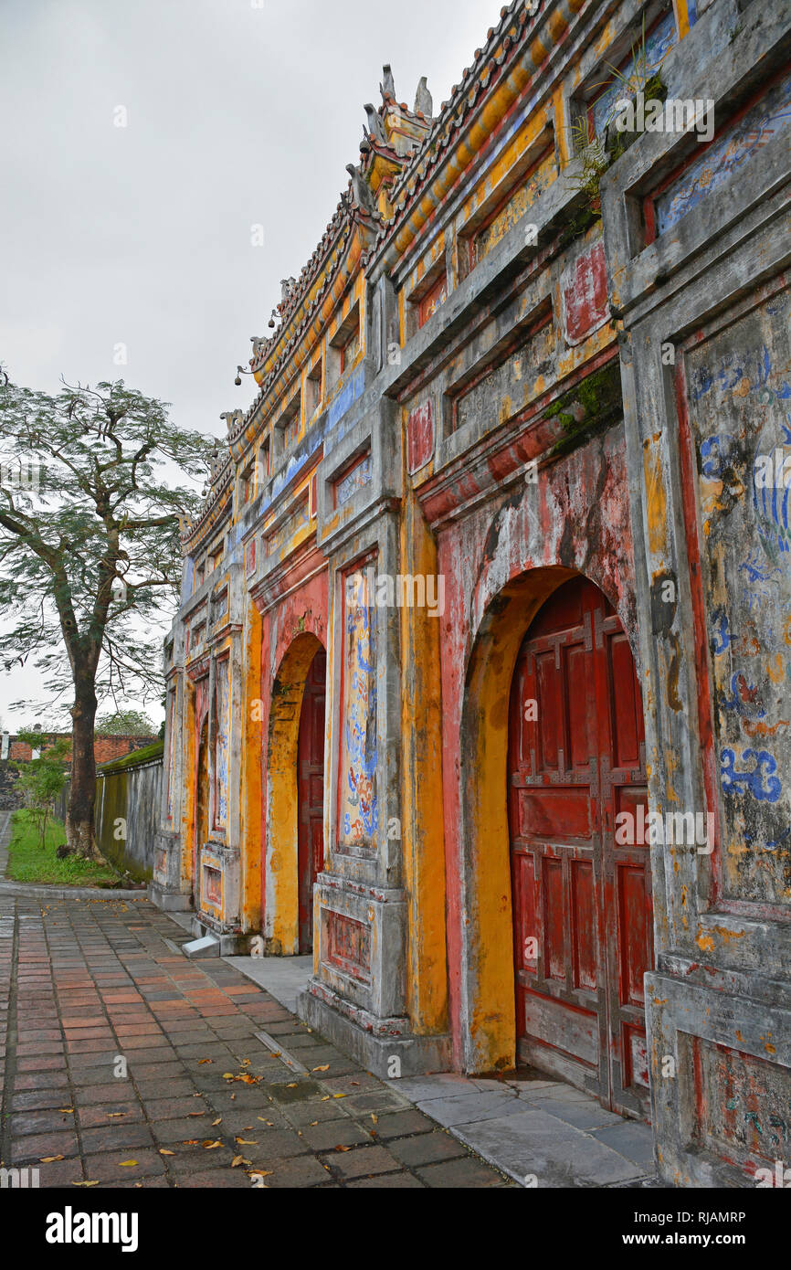 The Tho Chi Gate in the Dien Tho Residence complex in the Imperial City ...