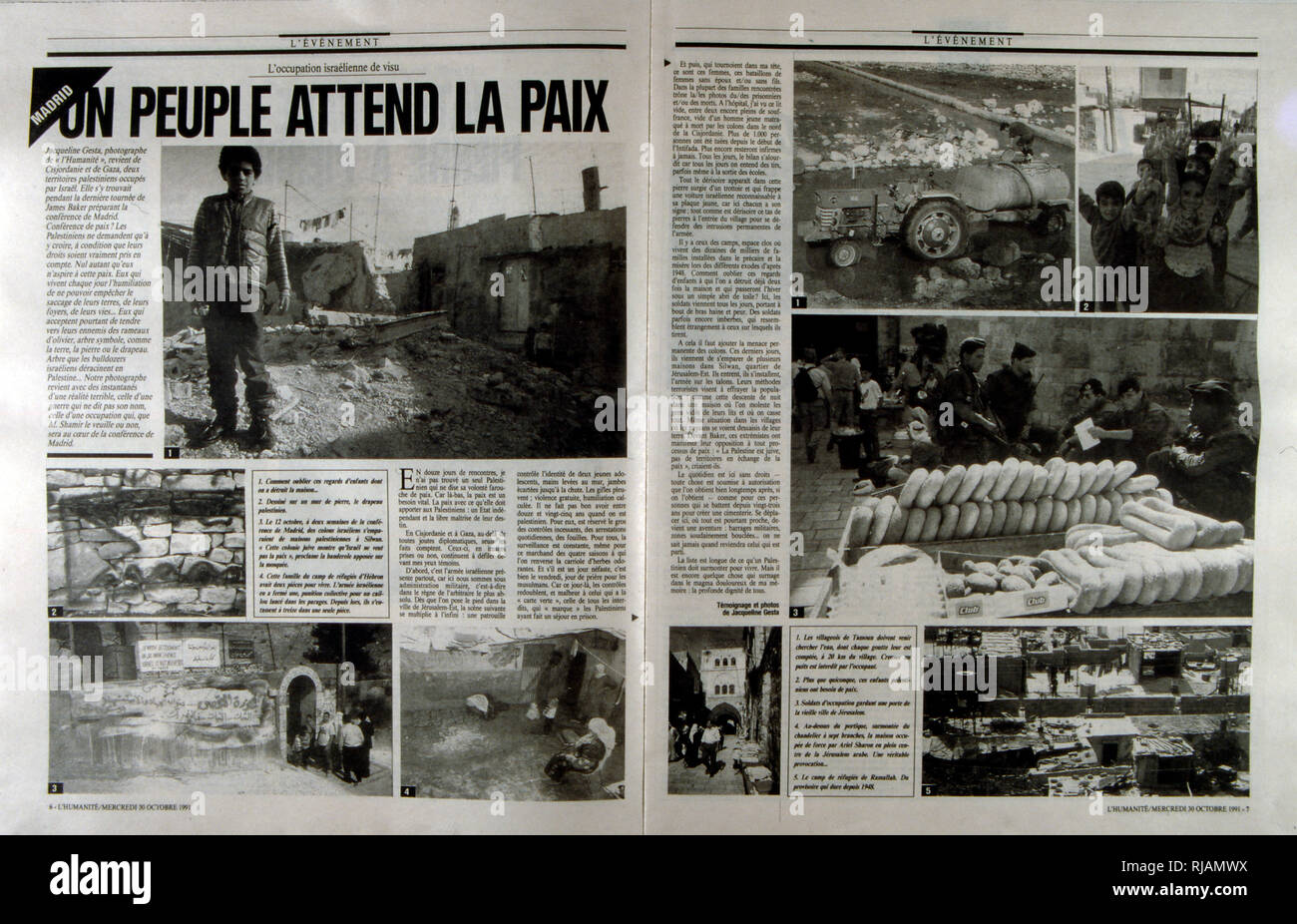 Madrid conference 1991 hi-res stock photography and images - Alamy