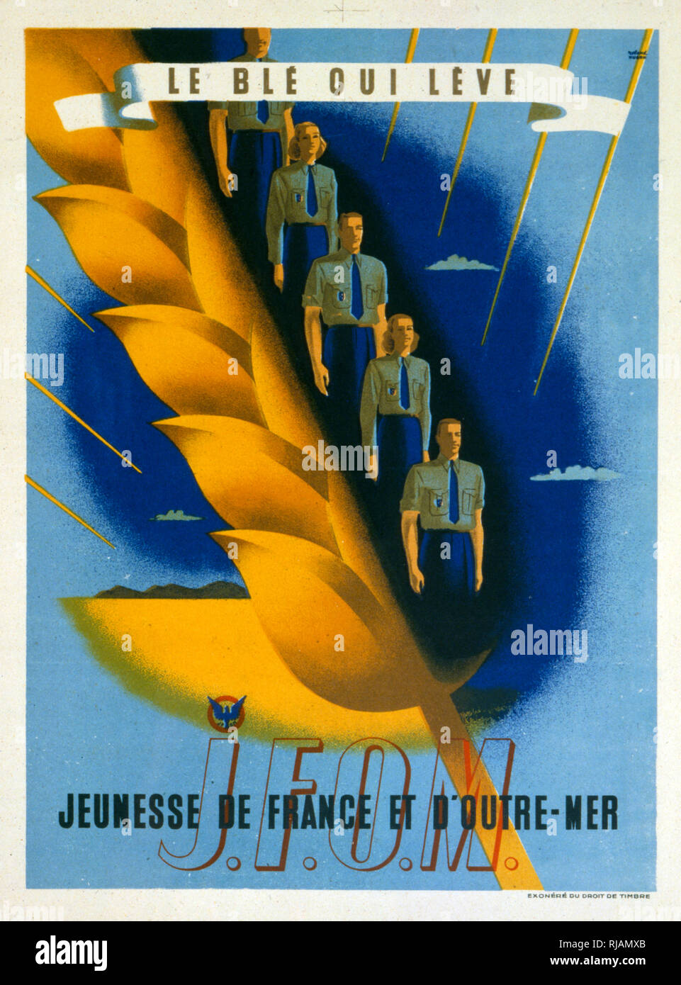 French world war two propaganda poster hi-res stock photography and ...