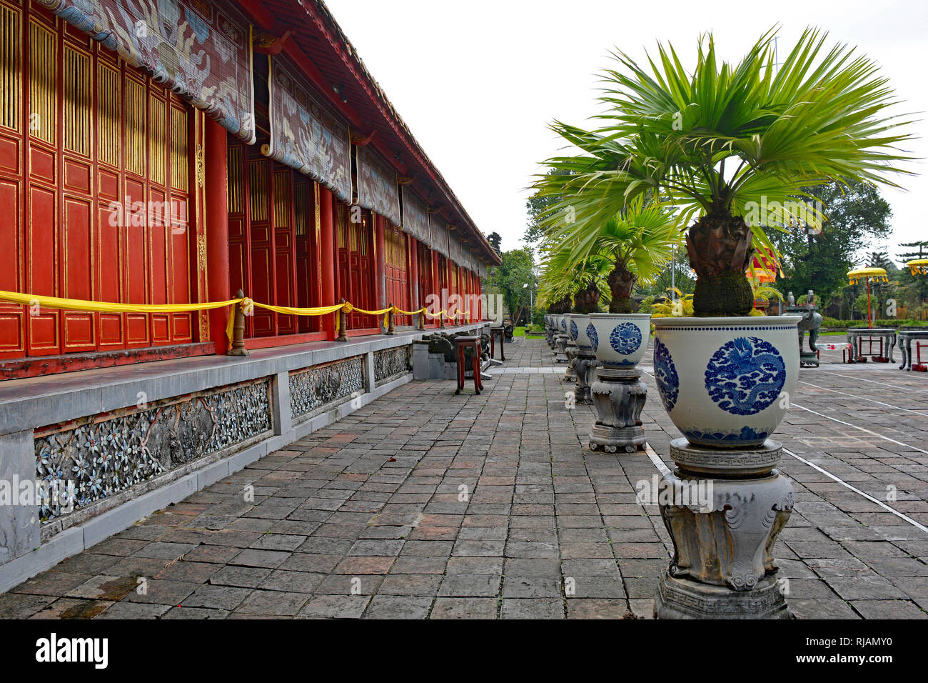 The To Mieu Temple in the Imperial City, Hue, Vietnam Stock Photo - Alamy