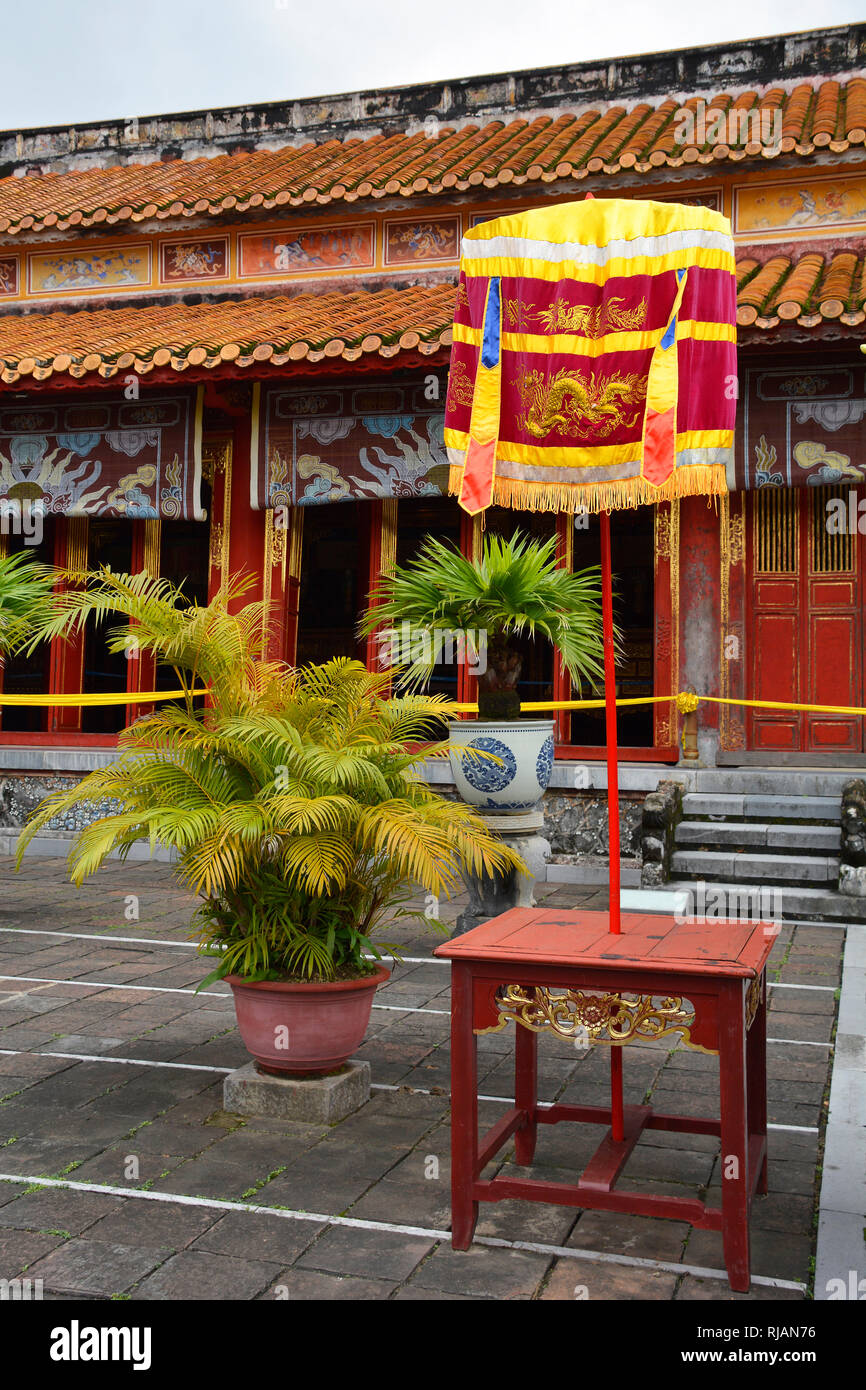 The To Mieu Temple in the Imperial City, Hue, Vietnam Stock Photo - Alamy