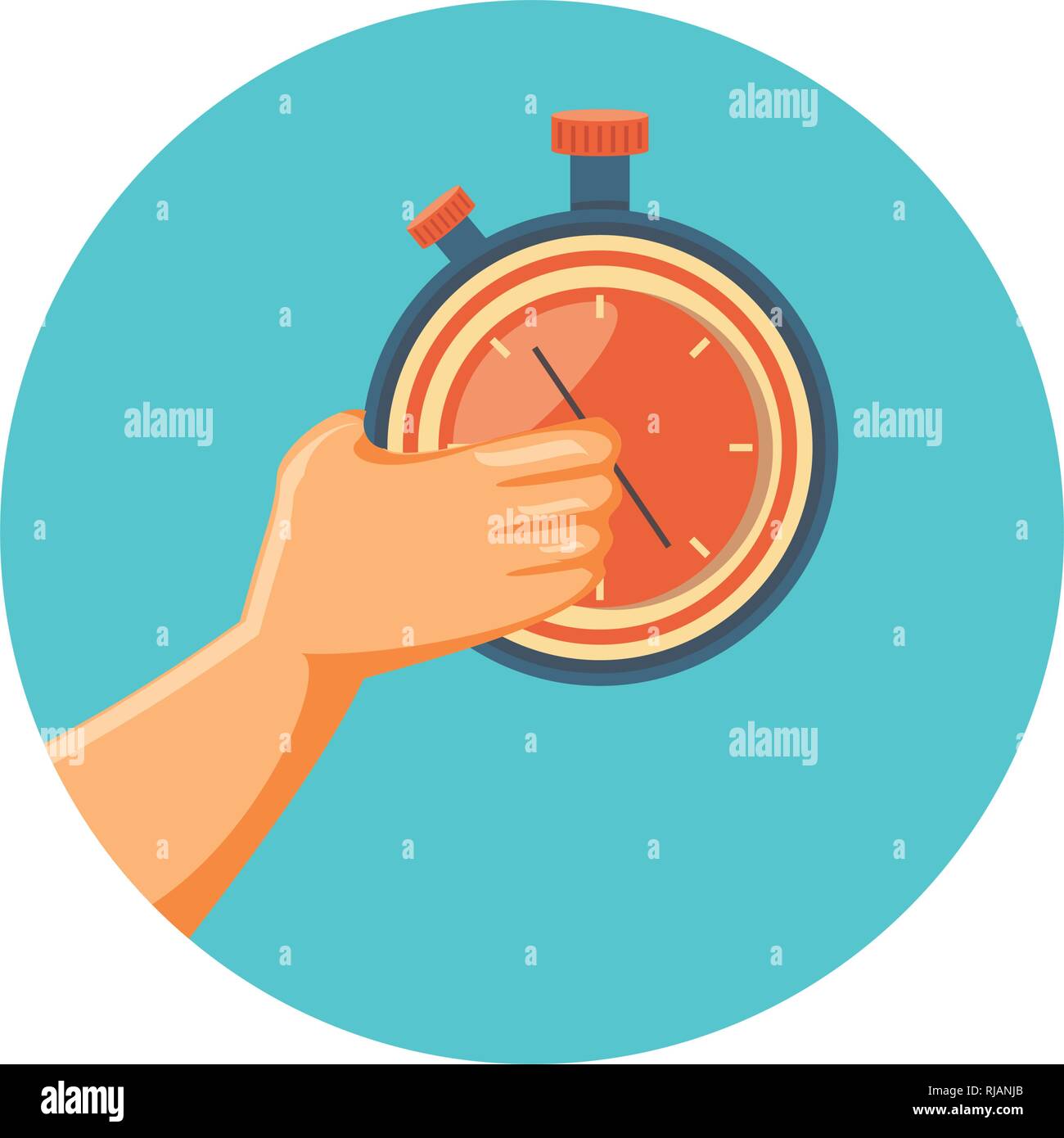 chronometer timer isolated icon vector illustration design Stock Vector ...
