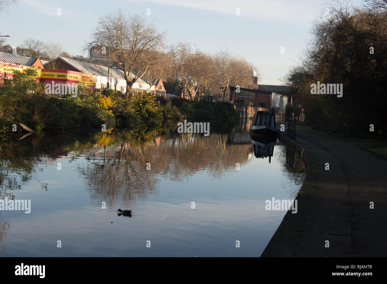Nottingham urban areas Stock Photo - Alamy