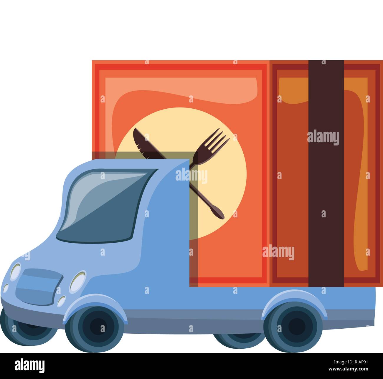 delivery food box icon vector illustration design Stock Vector Image ...