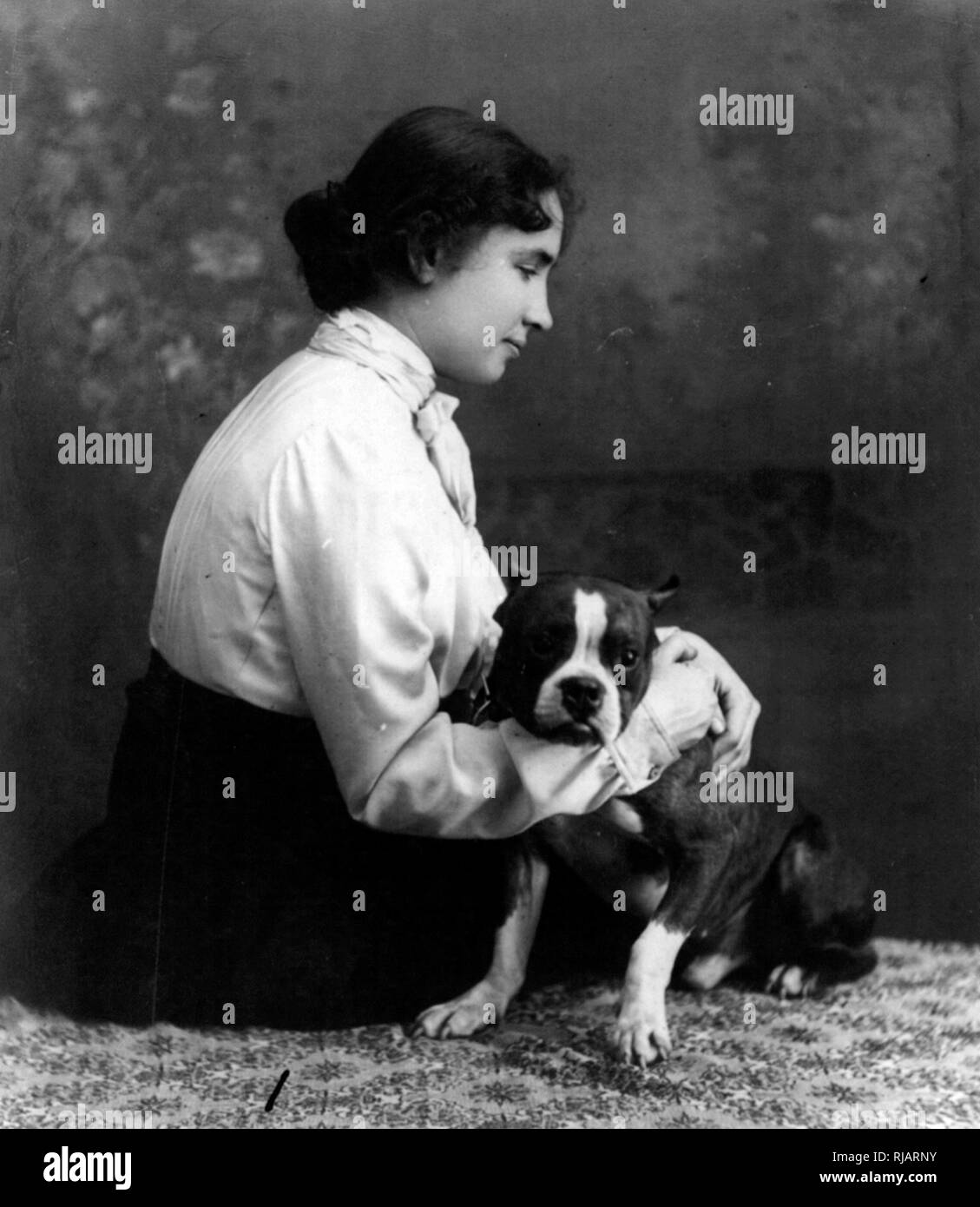 Helen Keller (1880 – 1968), American author, political activist, and ...