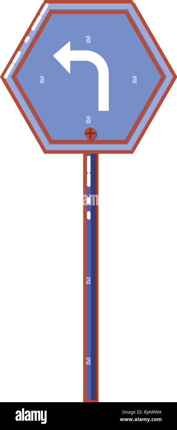 traffic signal with arrow vector illustration design Stock Vector Image ...