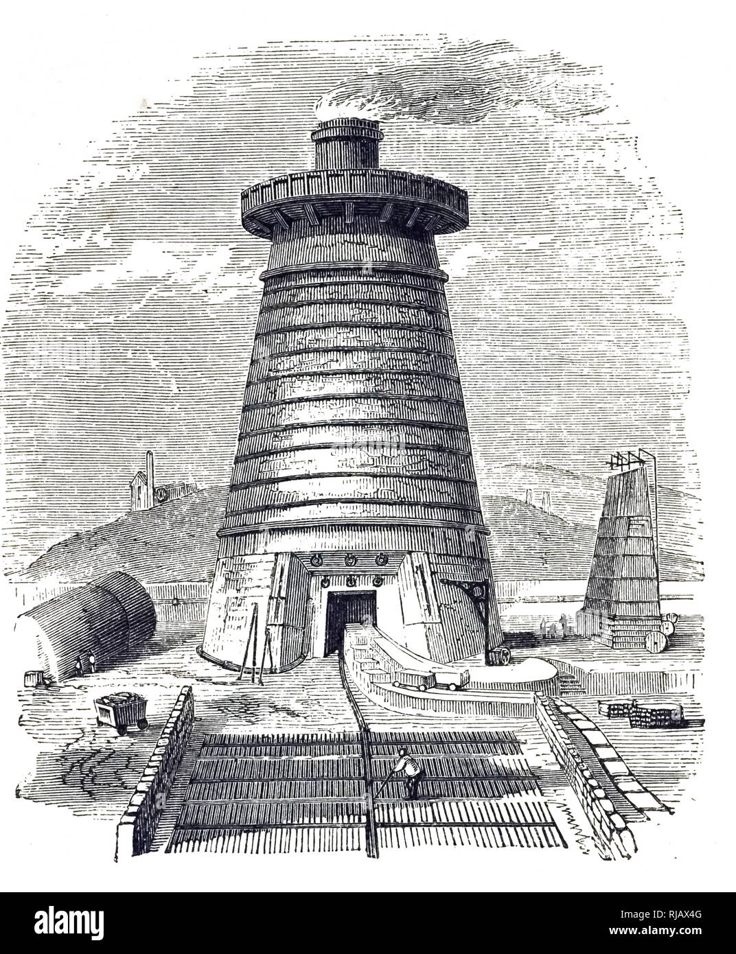 Blast furnace 19th century hi-res stock photography and images - Alamy