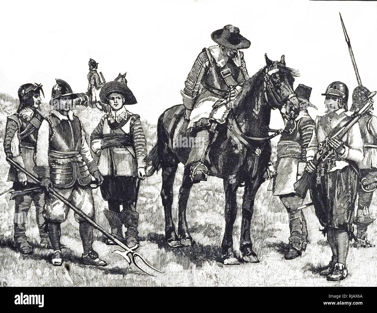 Roundhead Soldiers English Civil War Hi res Stock Photography And