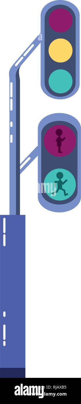 Traffic Light Semaphore Icon Vector Illustration Design Stock Vector Image And Art Alamy