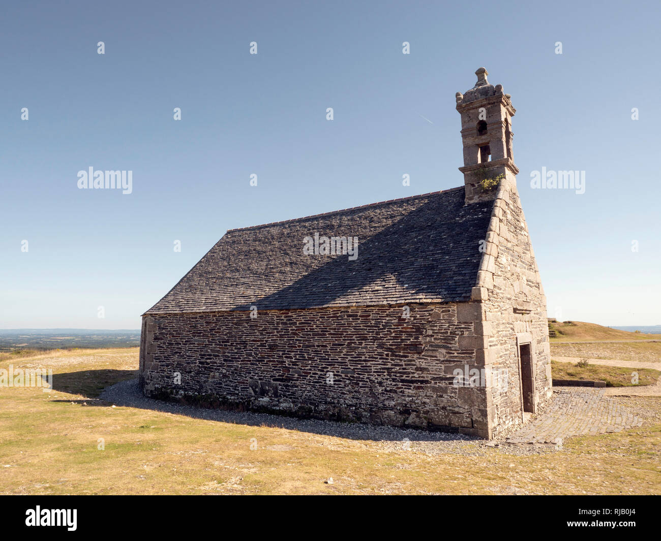 Chapelle mont saint michel de brasparts hi-res stock photography and ...