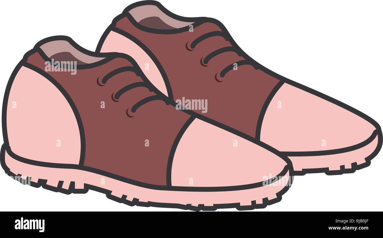 golf shoes isolated icon vector illustration design Stock Vector Image ...