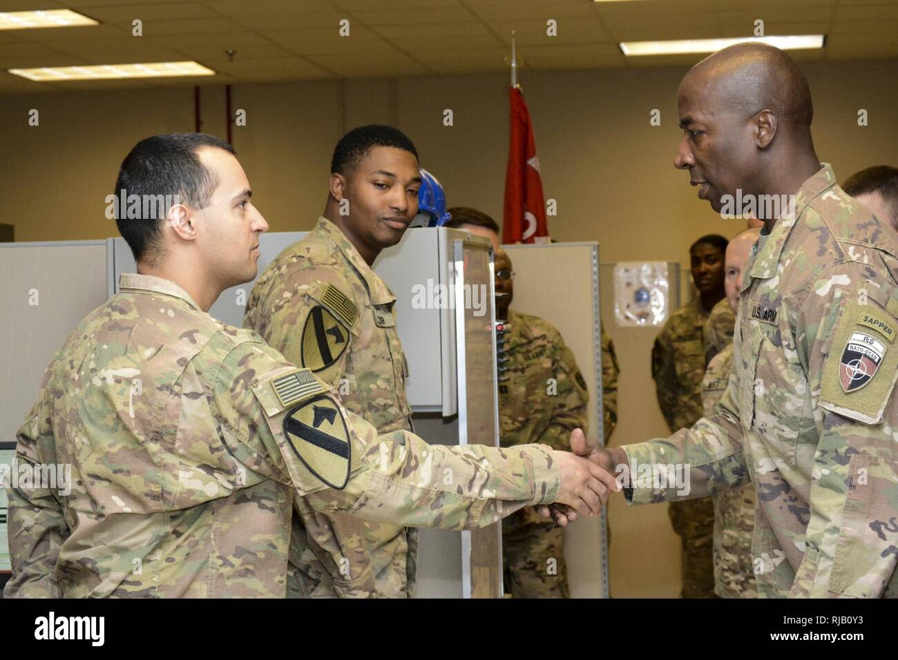 Command Sgt. Maj. David M. Clark, Senior Enlisted Leader for NATO’s ...