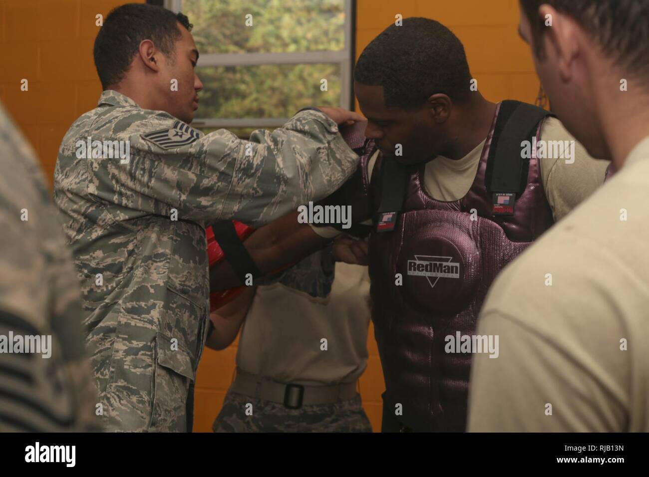 U.S. Air Force Airmen from the New Jersey Air National Guard's 108th ...