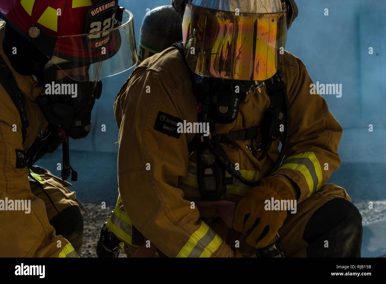 Firefighting specialist Airman 1st Class Colton, 380th Expeditionary ...