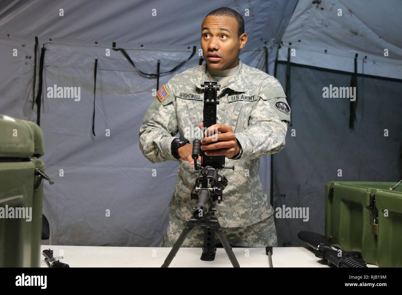 58th Expeditionary Military Intelligence Brigade High Resolution Stock ...