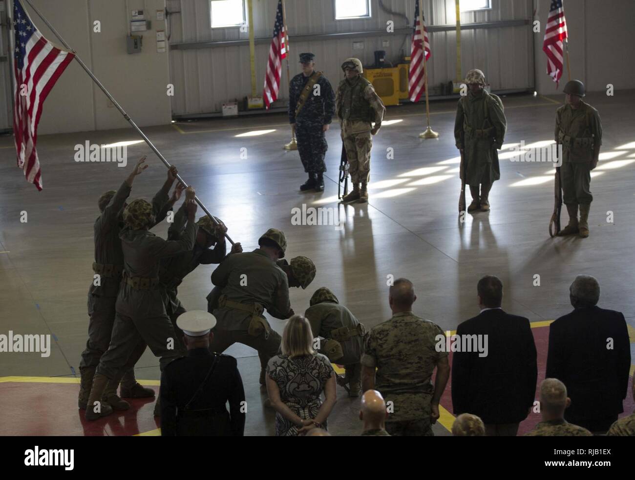 U.S. Marines and Sailors stationed on Marine Corps Recruit Depot Parris ...