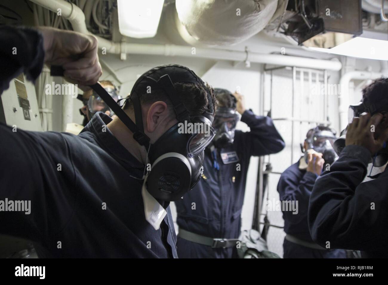 MEDITERRANEAN SEA (Nov. 4, 2016) - Sailors aboard USS Carney (DDG 64 ...