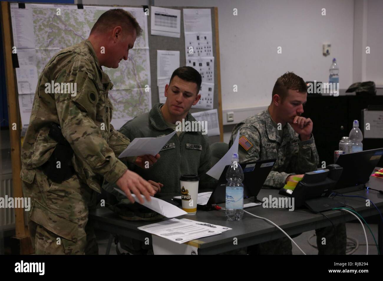 U.S. Soldiers of the 37th Infantry Brigade Combat Team, 37th Infantry ...