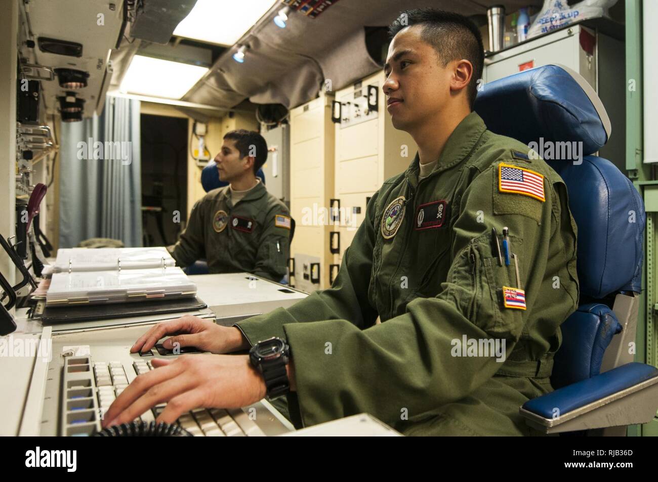 First Lt. Terrence Dale Duarte, 320th Missile Squadron missile combat ...
