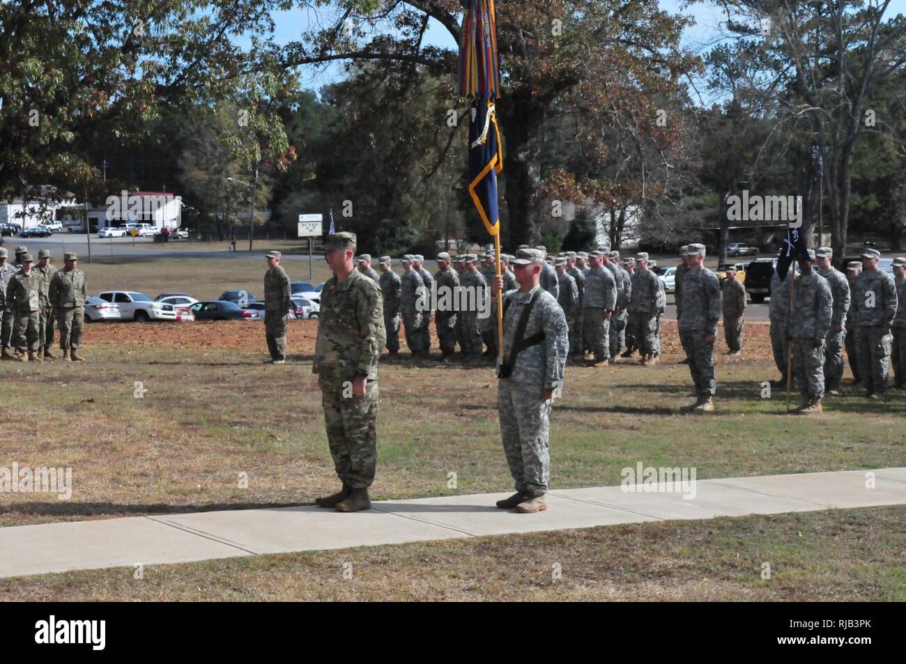 Col John Haas, commander of the 53rd Infantry Brigade Combat Team and ...