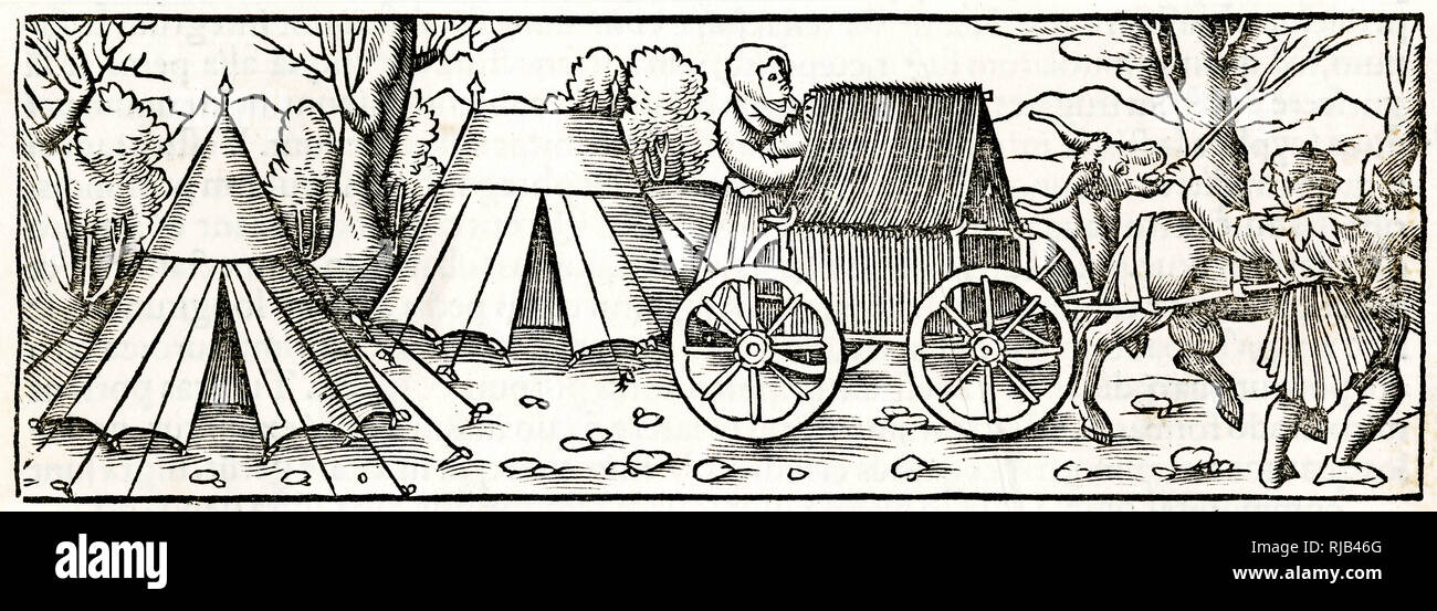 Engraving in sebastian munster hi-res stock photography and images - Alamy