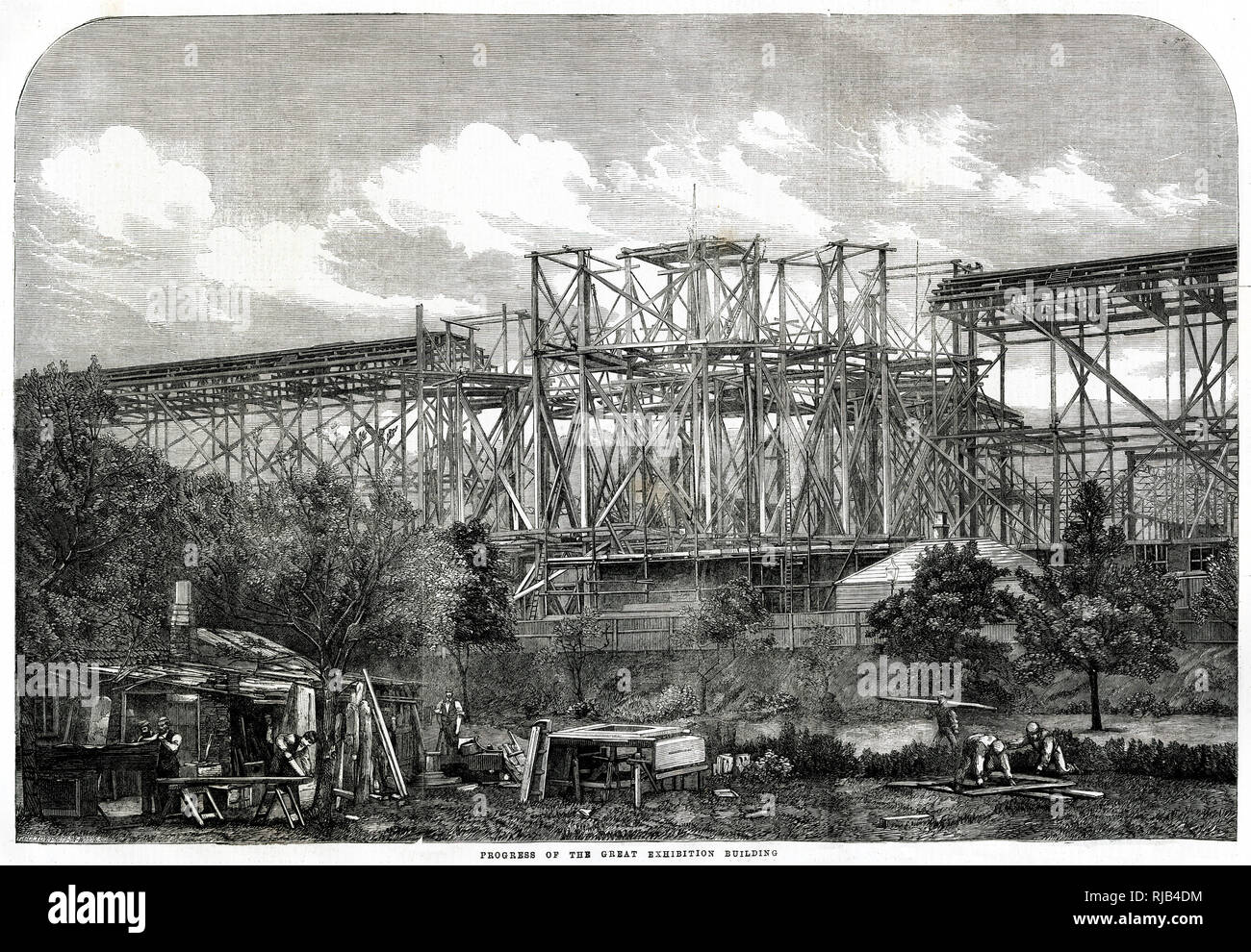 1862 international exhibition hi-res stock photography and images - Alamy