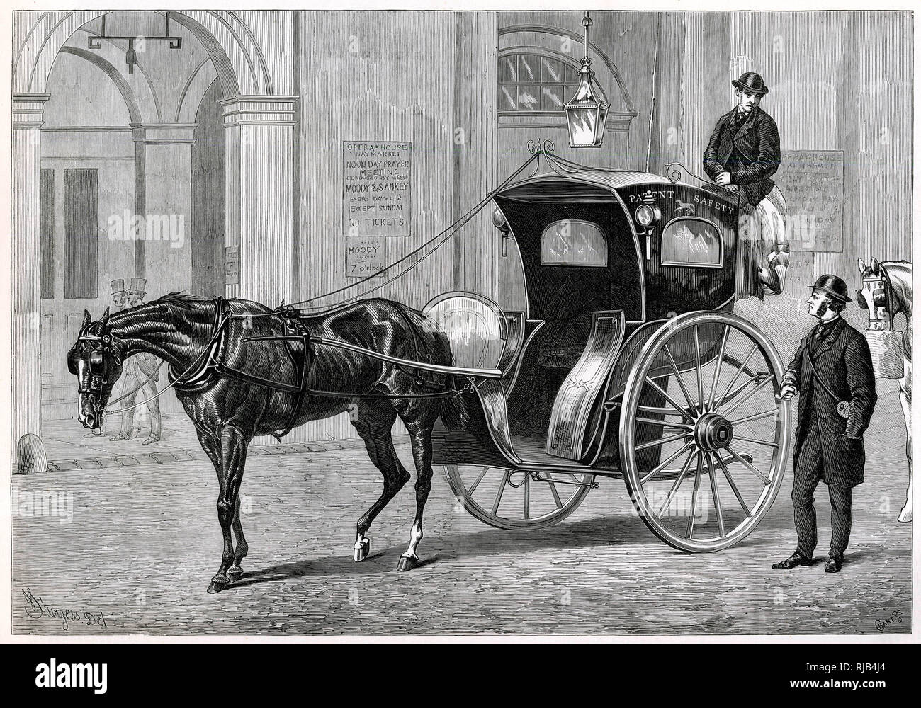 Hansom cab hi-res stock photography and images - Alamy