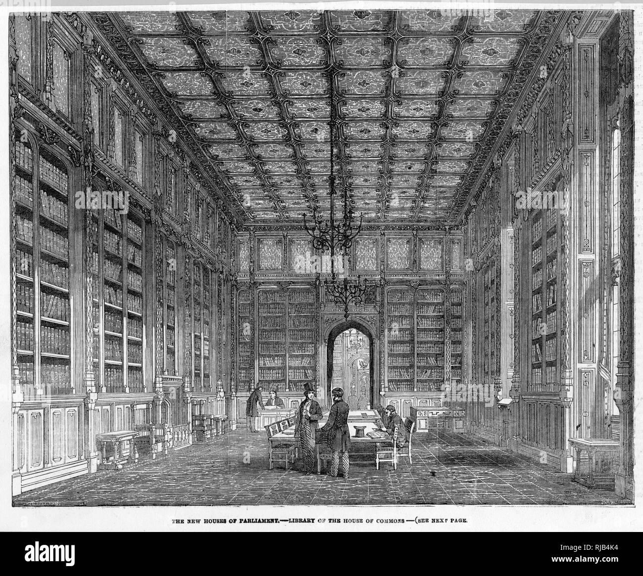 House of commons library london Black and White Stock Photos & Images ...