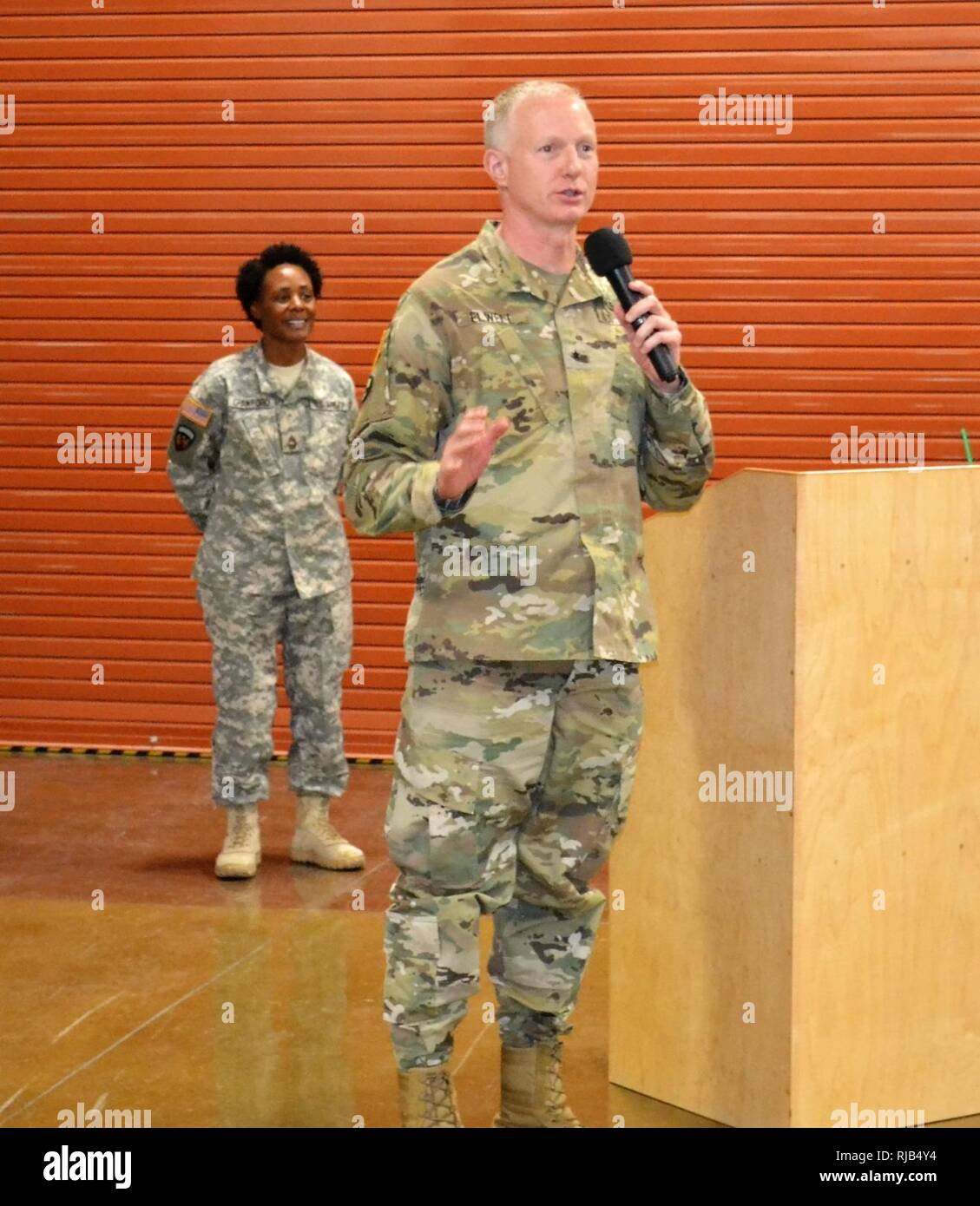 Brig. Gen. David E. Elwell, 311th Expeditionary Sustainment Command ...