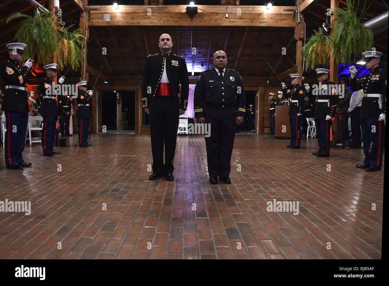 Marine corps police department officer hi-res stock photography and ...