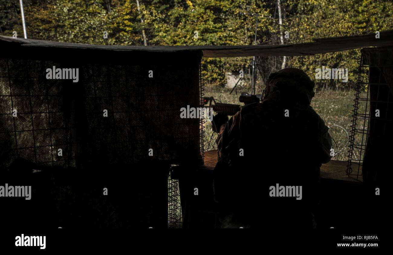 Senior Airman Markeith Davis, 1st Combat Communications Squadron radio ...