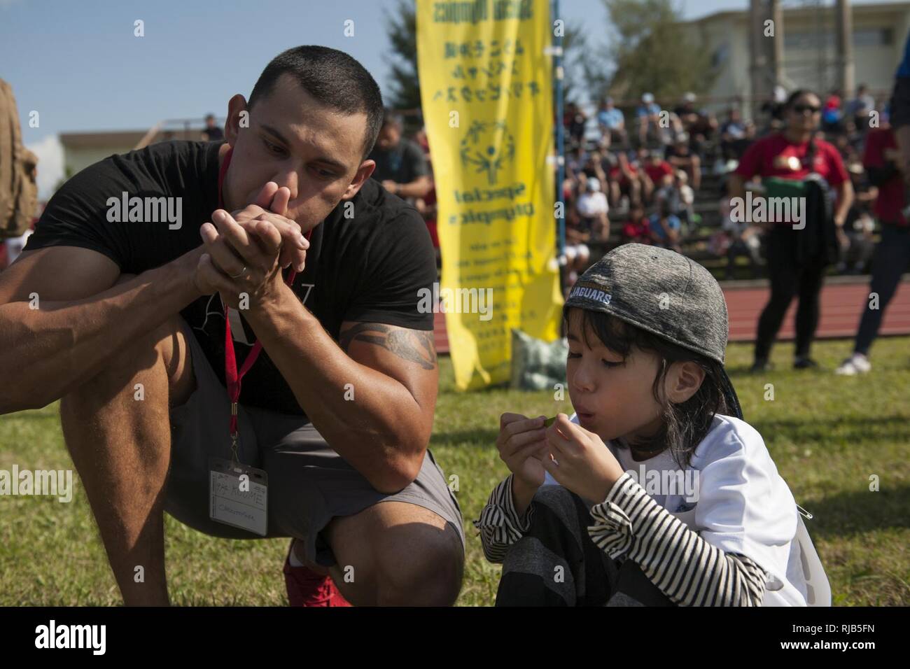 U.S. Marine Corps Staff Sgt. Christopher Doyon, Brave Buddy volunteers ...