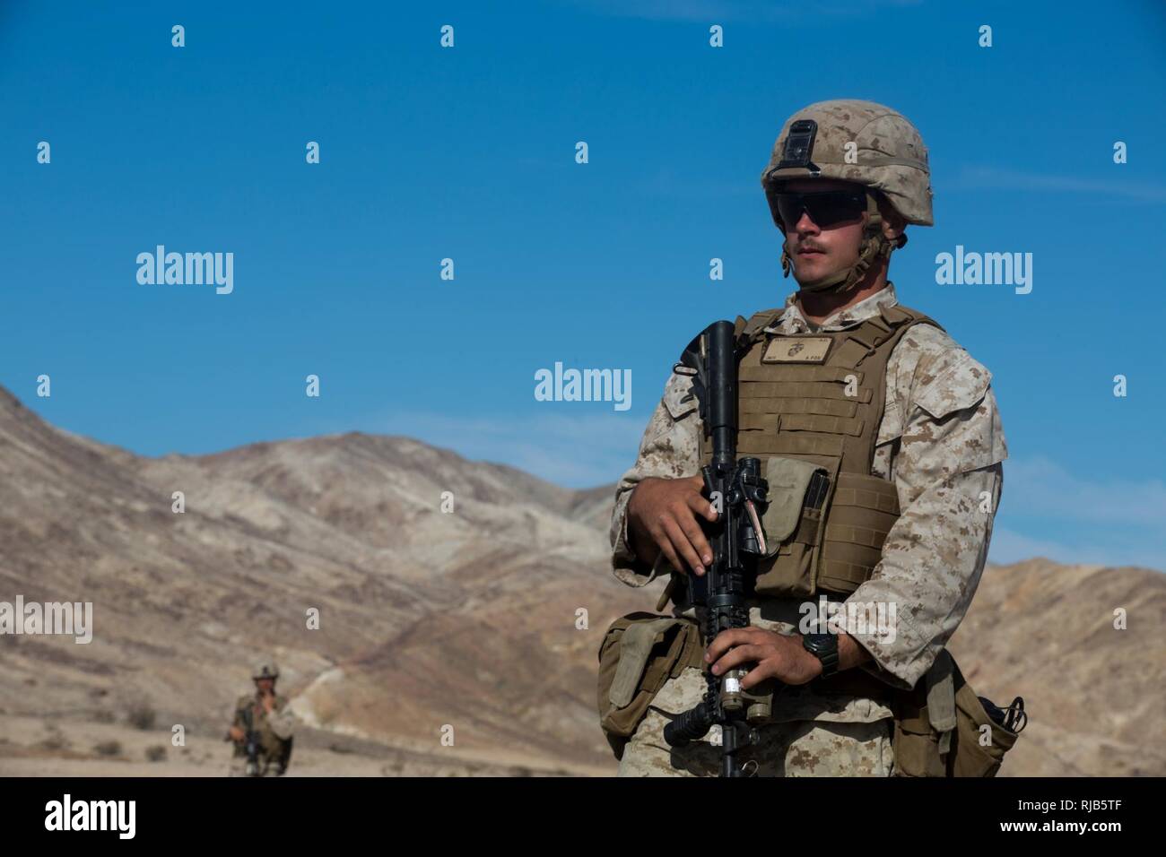 U.S. Marine Corps Sgt. Austin C. Ellis, Weapons Company, 1st Battalion ...