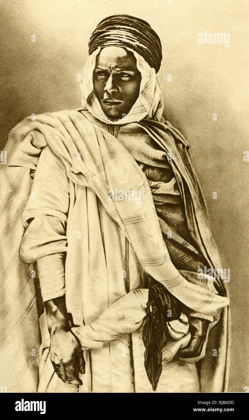 Berber man of Northern Sahara, Algeria, North Africa Stock Photo - Alamy