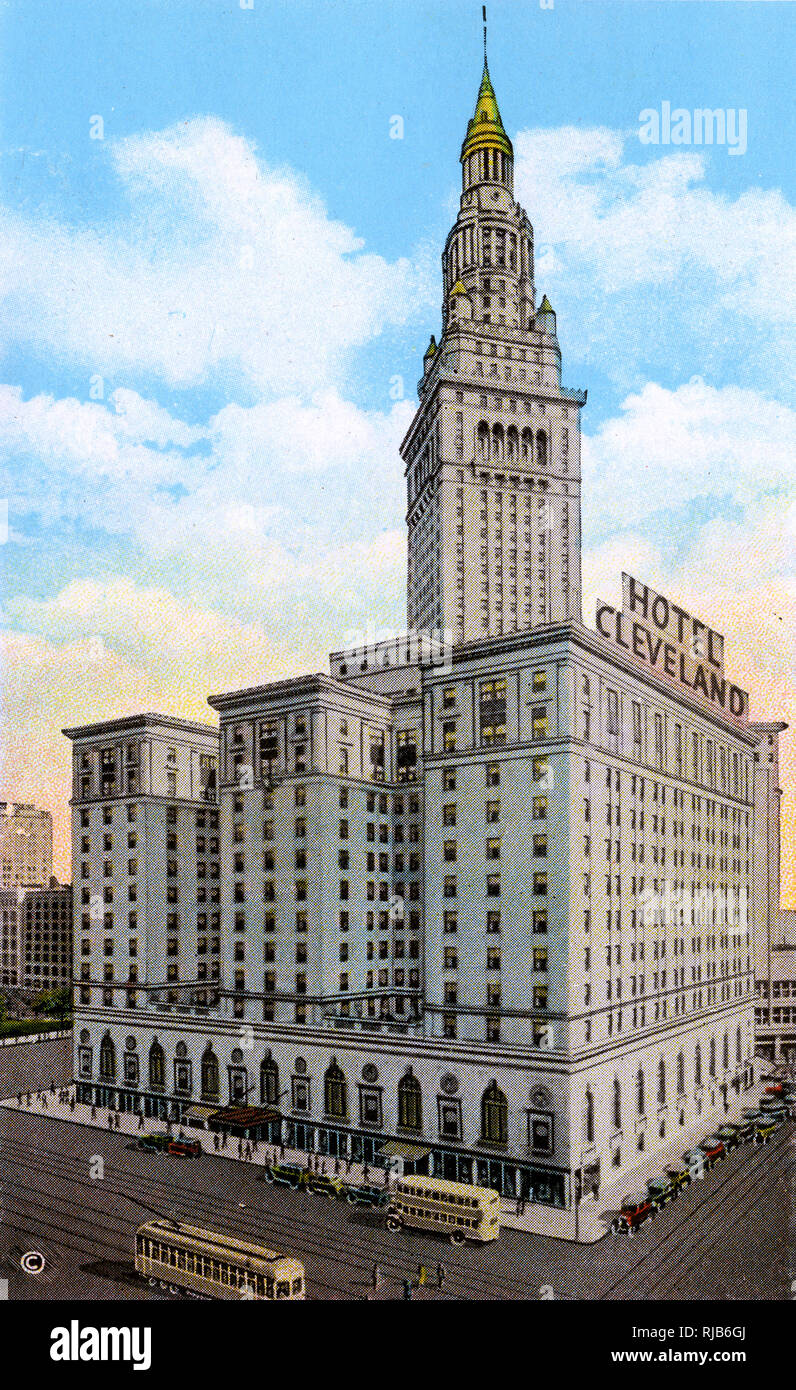 Cleveland, Ohio, USA - Hotel Cleveland Stock Photo - Alamy