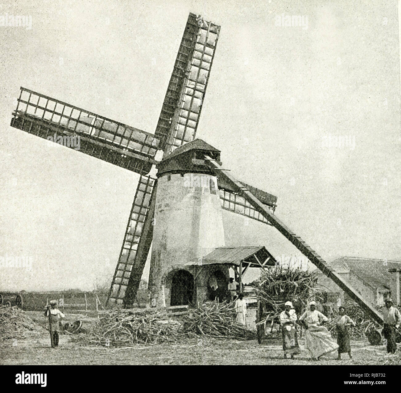Sugar windmill barbados hi-res stock photography and images - Alamy