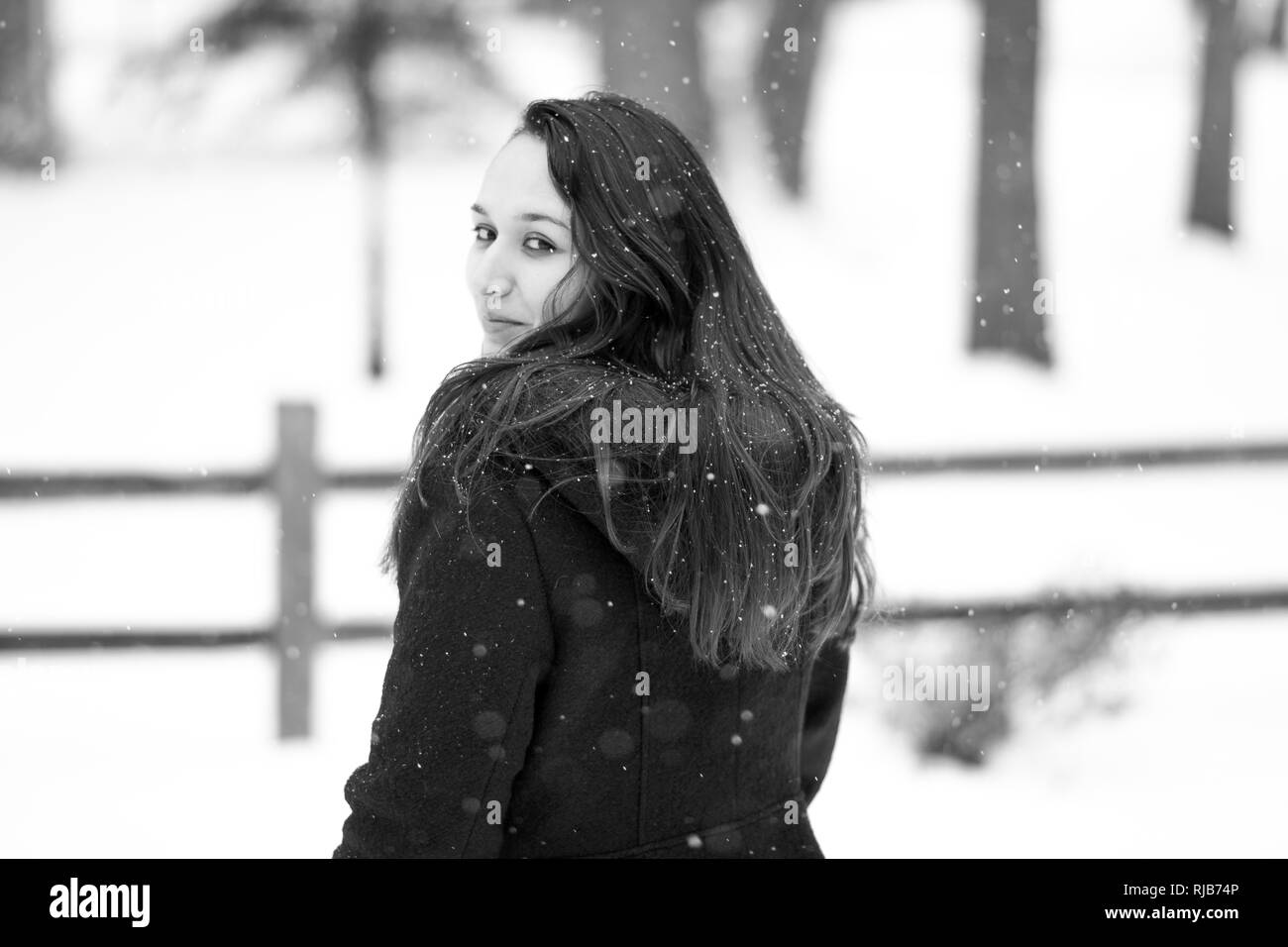 Rushing water under bridge Stock Photo - Alamy