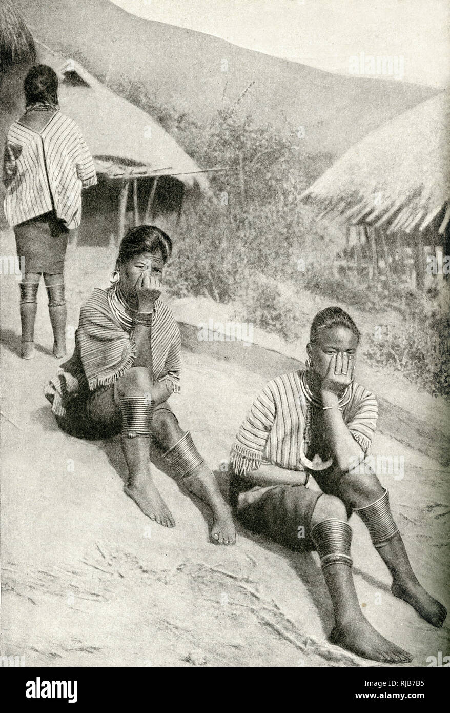 Women of the Bre tribe, Burma, South East Asia Stock Photo - Alamy