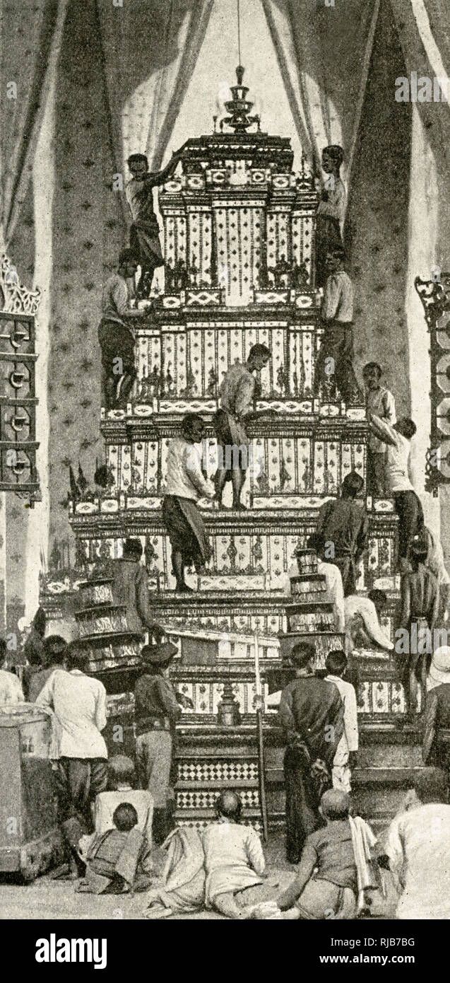 Royal catafalque, Cambodia, South East Asia Stock Photo - Alamy