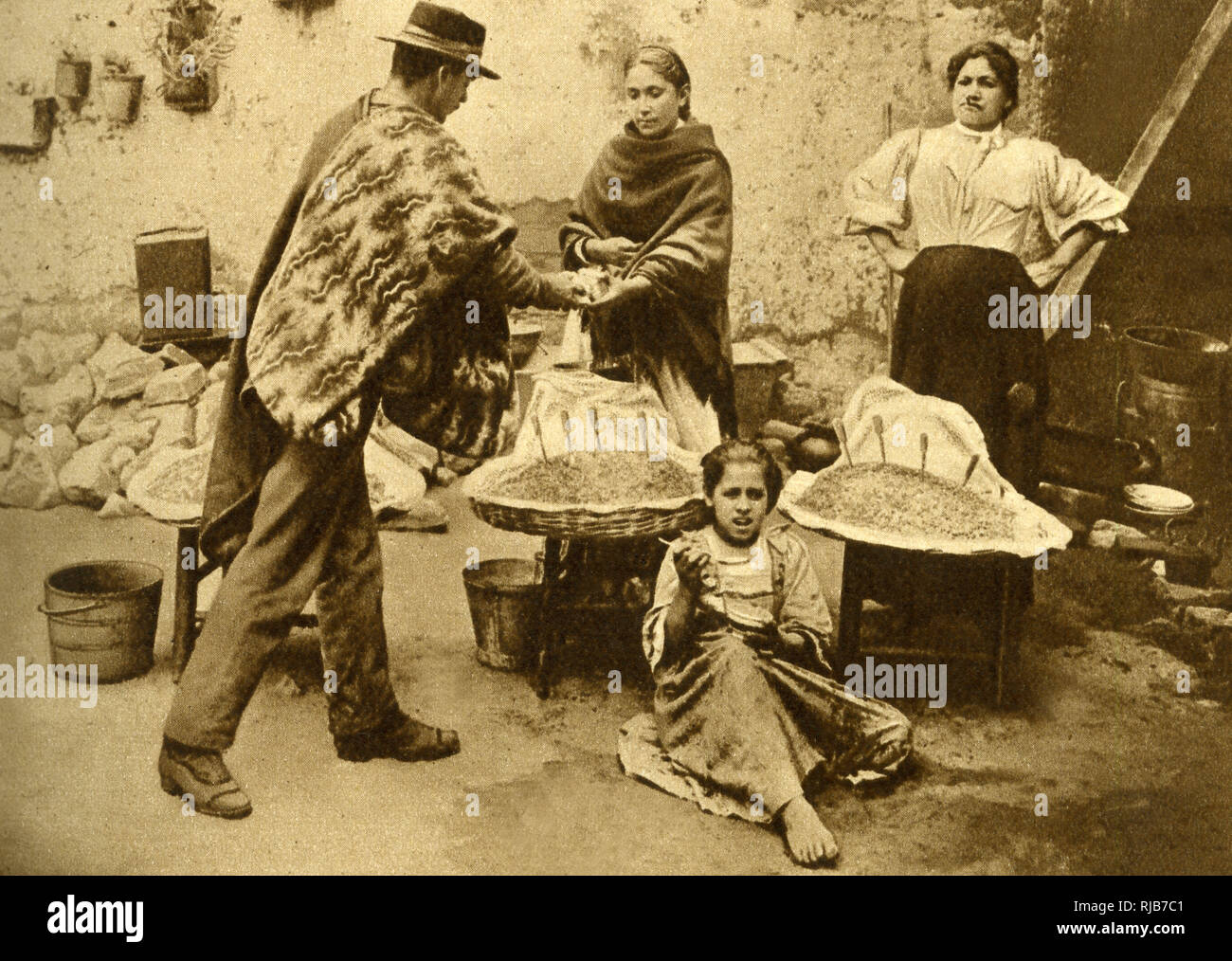Street scene in Santiago, Chile, South America Stock Photo - Alamy
