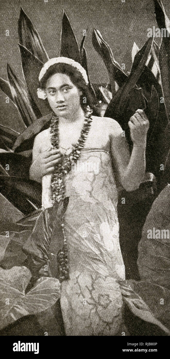 Native tahitian woman hi-res stock photography and images - Alamy