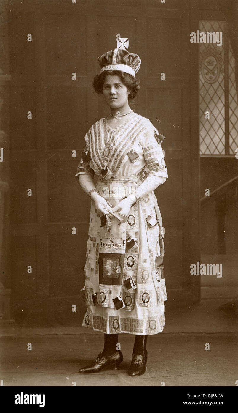 Fancy dress costume - The Stamp Lover Stock Photo - Alamy